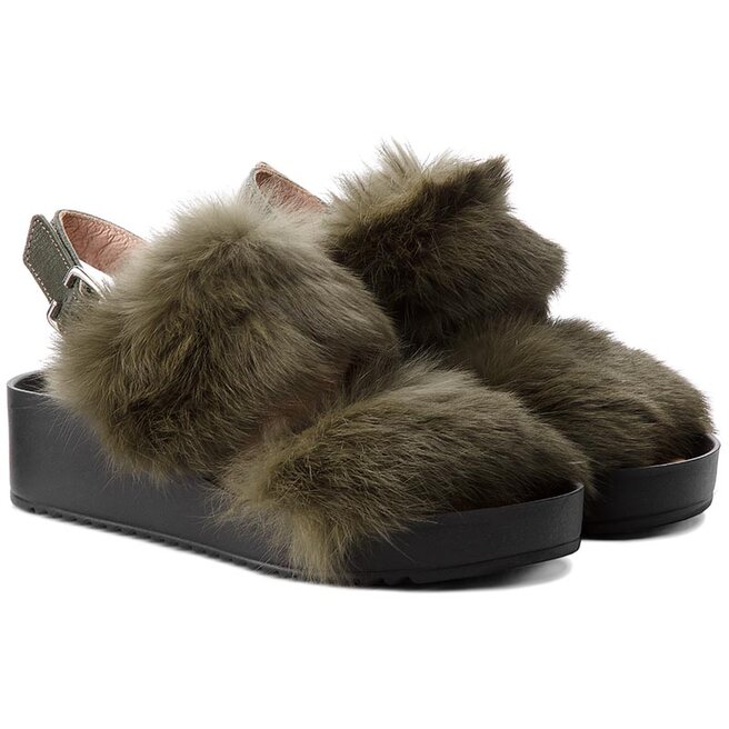 Sandály Sergio Bardi Futani SS127358318AF Zelená | eobuv.cz