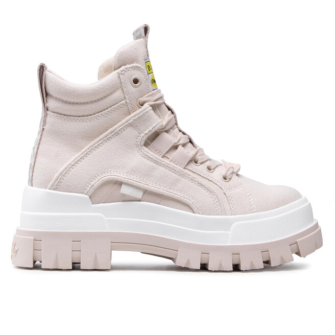 Botki Buffalo Aspha Nc Mid BN16220571 Beige | eobuwie.com.pl