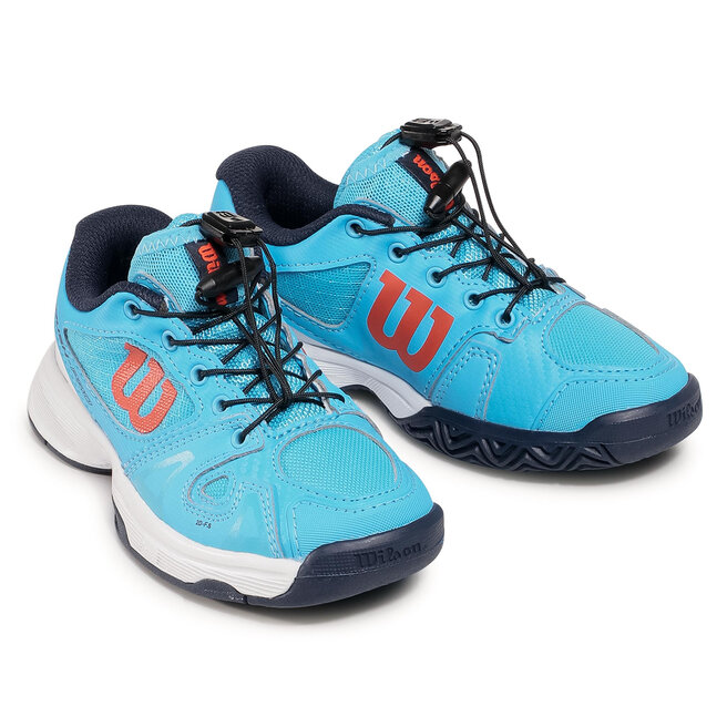 Zapatos Wilson Rush Pro Jr Ql WRS326240 Bonnie Blue/Wht/Tangerine ...
