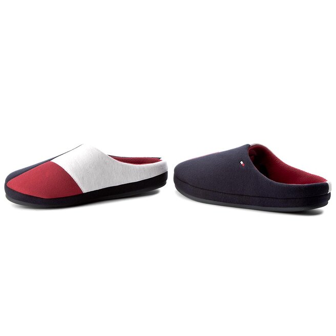 Papuci de casă Tommy Hilfiger Cornwall 2D FM0FM01140 Rwb 020 | epantofi.ro