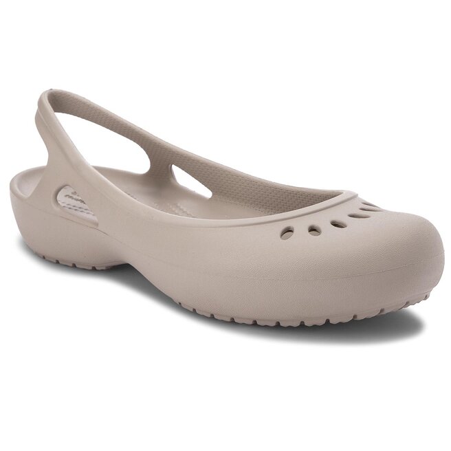 Sandalen Crocs Kadee Slingback W 205077 Platinum | eschuhe.de