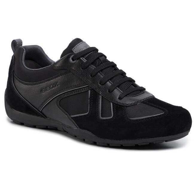 Sneakers Geox U Ravex E U023FE 022BC C9999 Schwarz | eschuhe.de