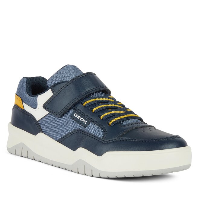 Sneakersy Geox J Perth Boy J367RE 0FEFU C0700 S Tmavomodrá | eobuv.cz