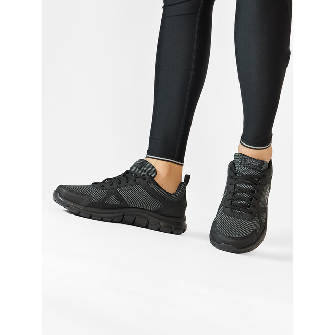 Sneakersy Skechers Bucolo 52630/BBK Czarny | eobuwie.com.pl