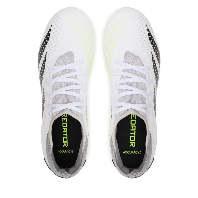 Cipő adidas Predator Accuracy.3 Firm Ground GZ0024 Ftwwht/Cblack/Luclem ...