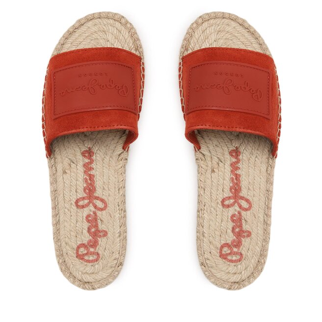 Espadrilles Pepe Jeans Siva Berry PLS90583 Red Dahlia 223 | eschuhe.de