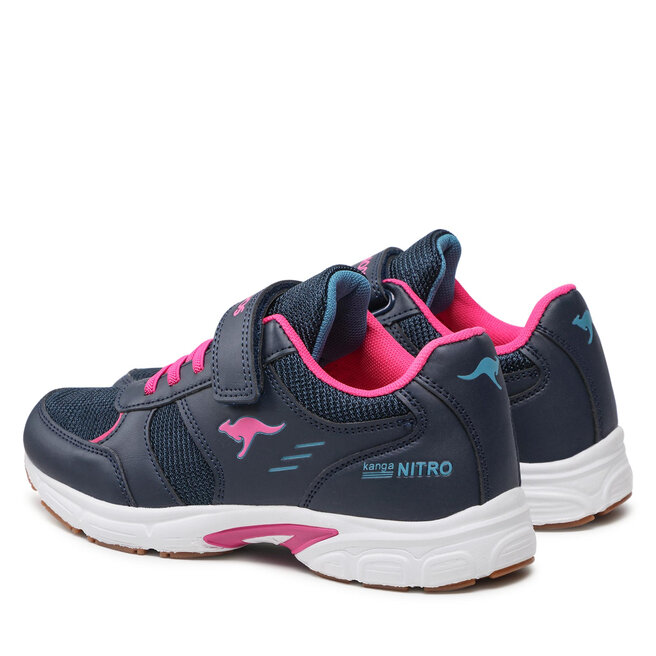 Sneakers KangaRoos K-Ni Frant Ev 18834 000 4204 Dk Navy/Daisy Pink 1 | eschuhe.de