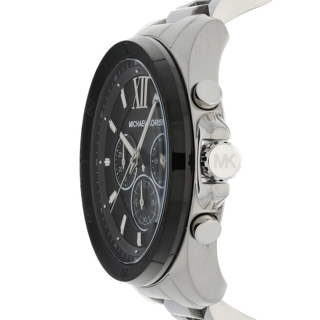 Zegarek Michael Kors Brecken MK8847 Silver/Black | eobuwie.com.pl