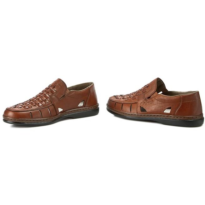 Κλειστά παπούτσια Rieker 12389-24 Brown • Epapoutsia.gr