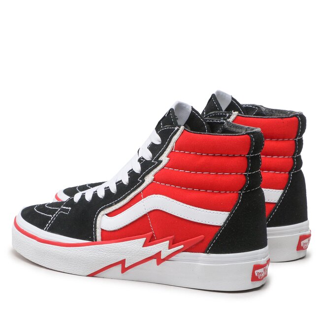 Sneakers Vans Sk8-Hi Bolt VN0A5JIV4581 Black/Red | eschuhe.de