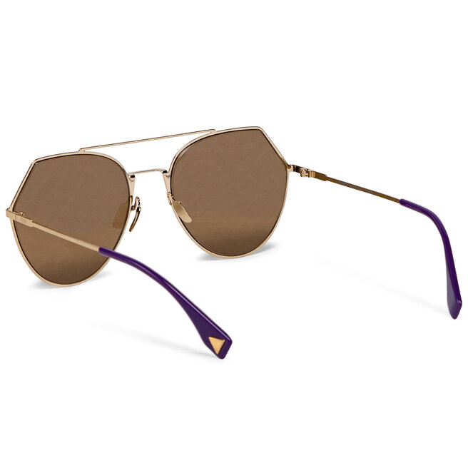 Okulary przeciwsłoneczne Fendi FF 0194/S Brązowy | eobuwie.com.pl