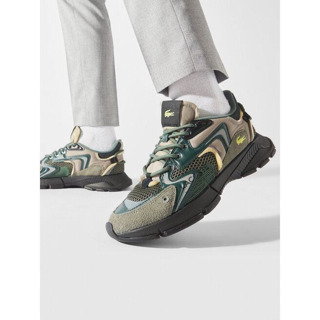 Sneakersy Lacoste L003 Neo 746SMA0003 Khk/Dk Grn P1N | eobuwie.com.pl