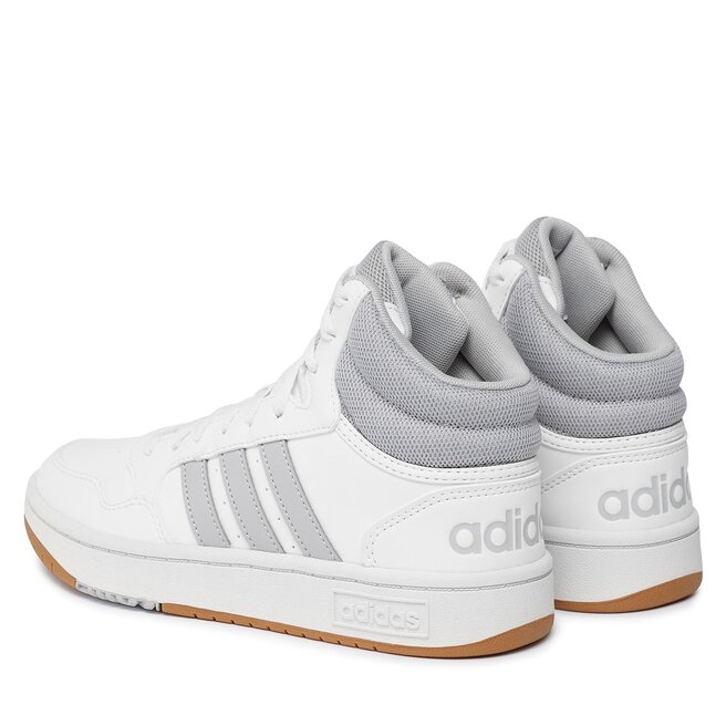 Zapatillas adidas Hoops 3.0 Mid Lifestyle Basketball Classic Vintage Shoes IG5568 Blanco ...