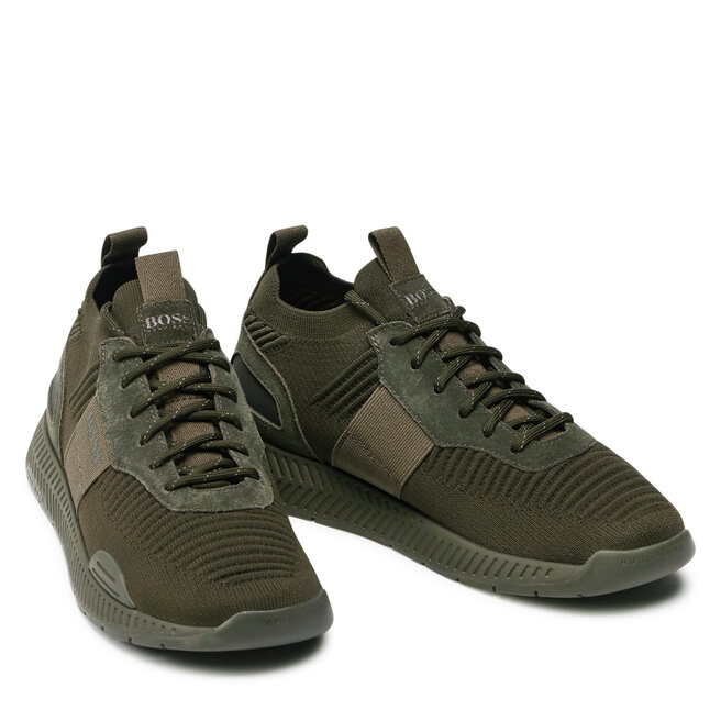 Sneakers Boss Titanium 50452034 10232616 01 Dark Green 305 • Www.zapatos.es