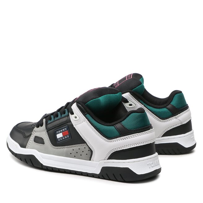 Sneakersy Tommy Jeans Skate Sneaker EM0EM01042 Black BDS | eobuwie.com.pl