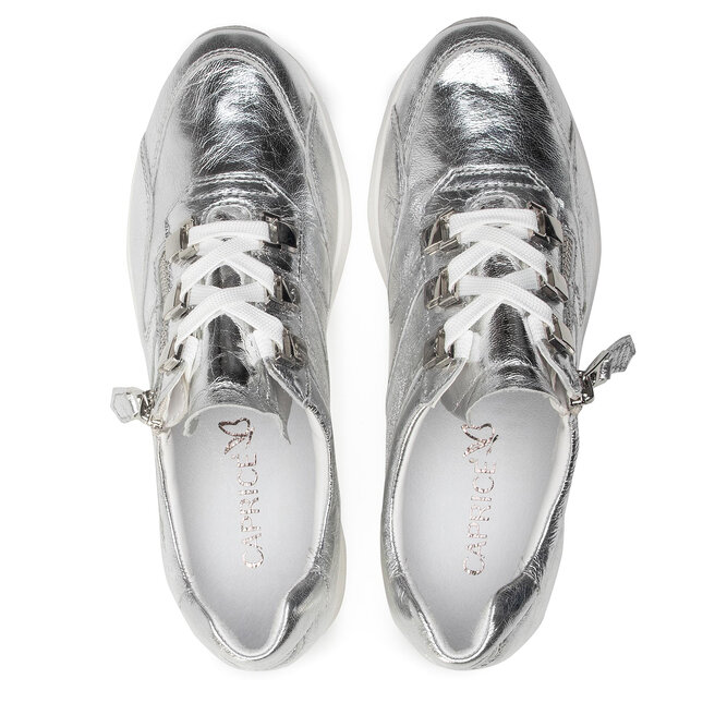Sneakersy Caprice 9-23704-26 Silver Metal. 920 | eobuwie.com.pl