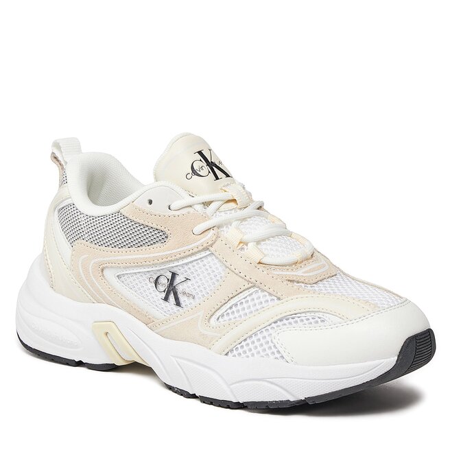 Sneakers Calvin Klein Jeans Retro Tennis Su-Mesh Wn YW0YW00891 Beige ...