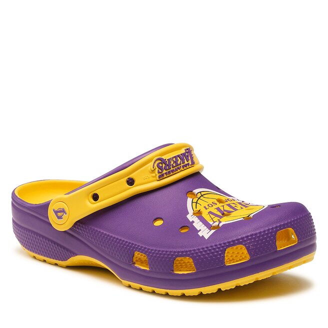 Pantoletten Crocs Crocs Classic Nba Los Angeles Lakers Clog 208650 ...
