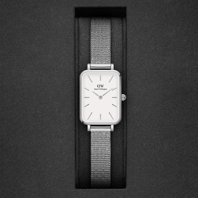 Ceas Daniel Wellington Quadro DW00100438 Argintiu | epantofi.ro