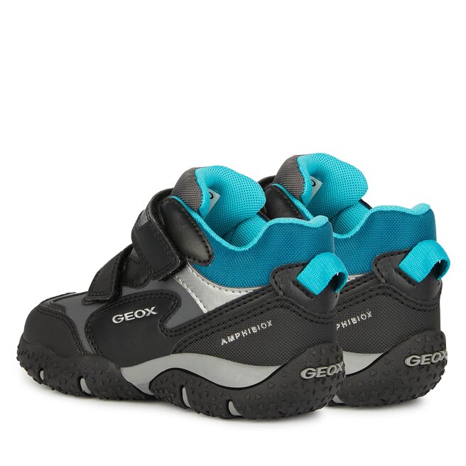Sneakers Geox Jr Baltic Boy B Abx J2642A 0BCBU C9269 S Black/Petrol | eschuhe.de