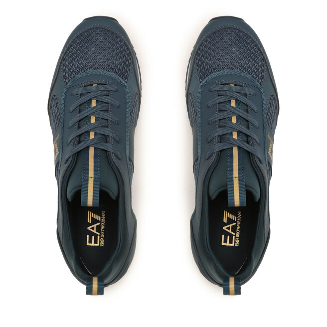 Sneakersy EA7 Emporio Armani X8X027 XK050 S295 Turkusowy | eobuwie.com.pl