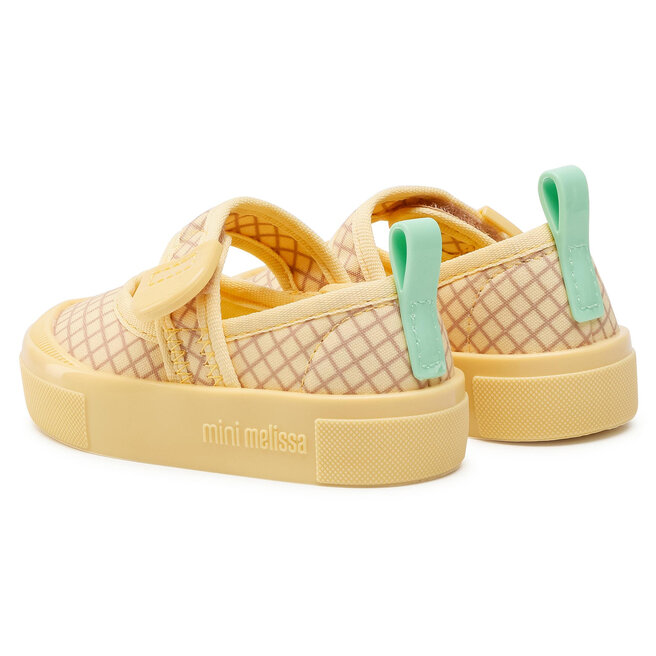 Półbuty Melissa Mini Melissa Basic Fruitland B 33237 Żółty | eobuwie.com.pl