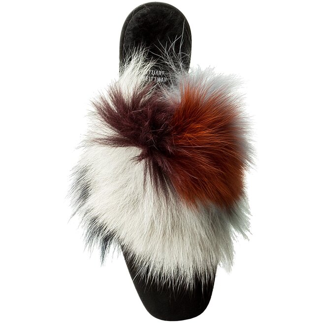 Pantoletten Stuart Weitzman Furgetit Carnival Furmania | eschuhe.de