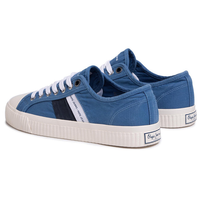 Trampki Pepe Jeans Malibu Summer PMS30631 Regal Blue 552 | eobuwie.com.pl