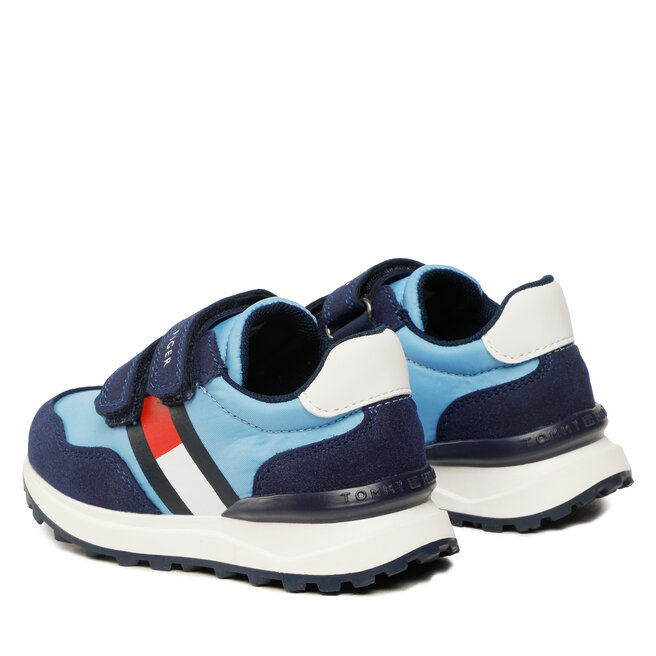 Sneakers Tommy Hilfiger Flag Low Cut Velcro Sneaker T1B9-32881-1587 M ...