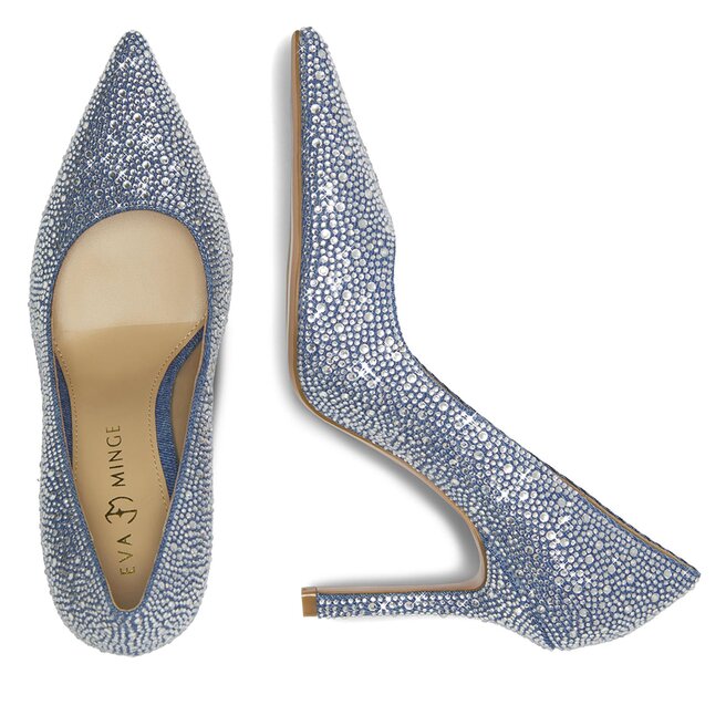 Szpilki Eva Minge IVERA-V1360-18-3 Niebieski | eobuwie.com.pl