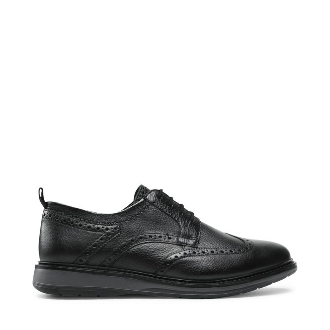 Półbuty Clarks Chantry Wing 261573297 Black | eobuwie.com.pl