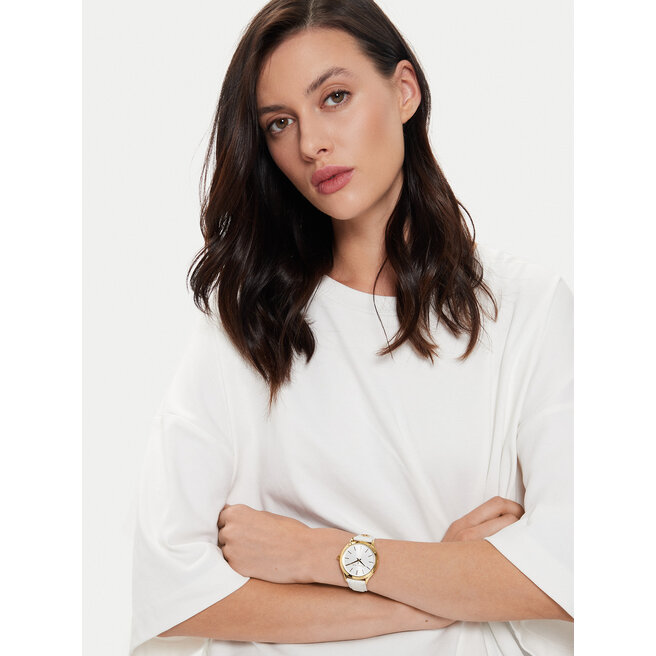 Часовник Michael Kors Slim Runway MK7466 Бял | obuvki.bg