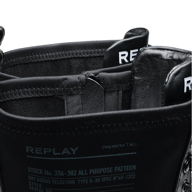 Μπότες Replay Any Combat GWL72 .000.C0001T Μαύρο | epapoutsia.gr