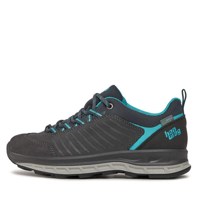 Trekkingi Hanwag Blueridge Low Lady Es H9133-064490 Asphalt/Ocean ...