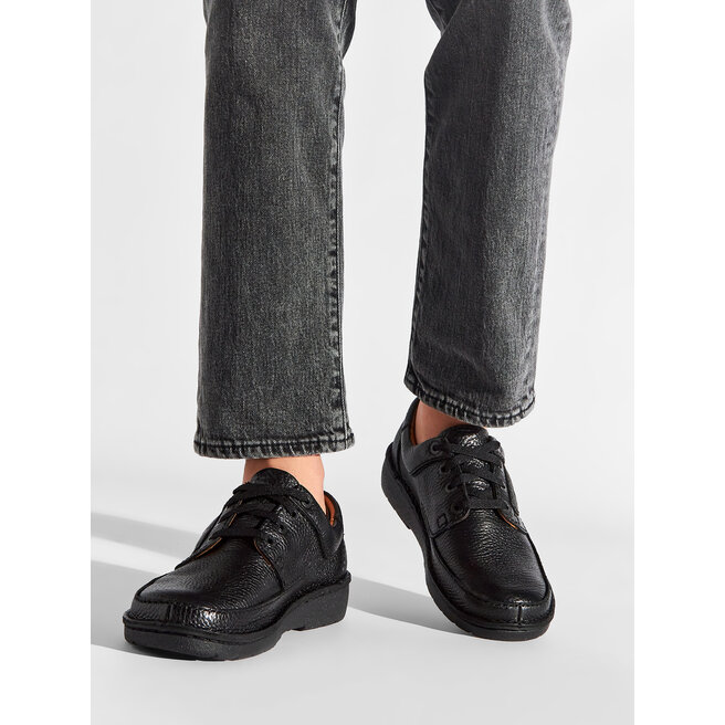 Κλειστά παπούτσια Clarks Nature II 261420397 Black | epapoutsia.gr