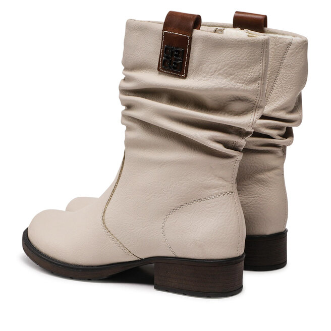 Botine Rieker Z9583-60 Bej | epantofi.ro