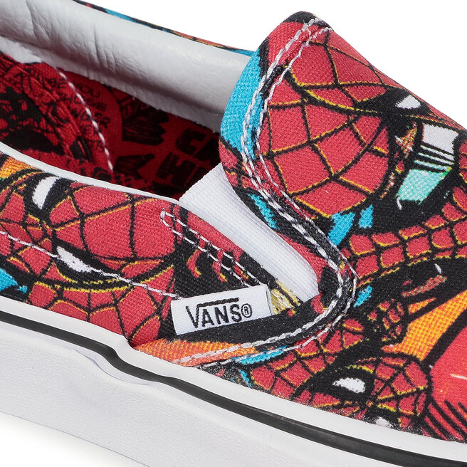 Гуменки Vans Classic Slip-On VN0A38F79H71 (Marvel) Spider-Man/Black ...