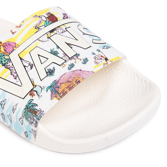 Klapki Vans Slide-On VN0004KIW941 Biały | eobuwie.com.pl