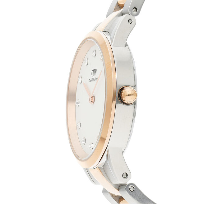 Zegarek Daniel Wellington Iconic Link Lumine DW00100358 Srebrny ...