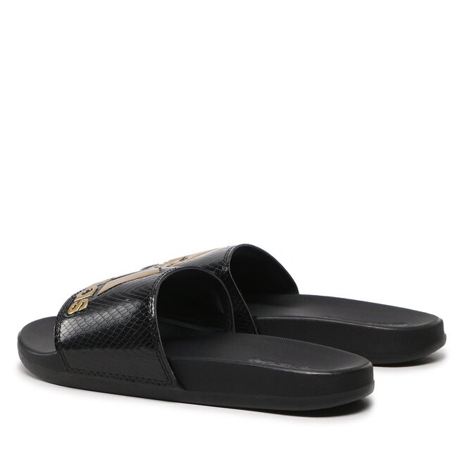 Pantoletten adidas Adilette Comfort Slides GZ5897 Schwarz | eschuhe.de