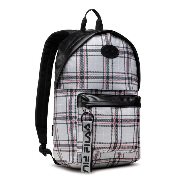 Plecak Fila Backpack S'Cool Two 685232 Grey Check Allover B510 ...