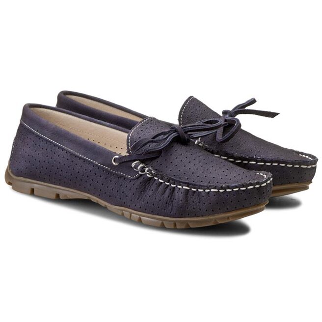 Mokasyny Lasocki RST-MARA-01 Granatowy | eobuwie.com.pl