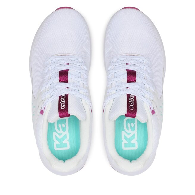 Buty Kappa 243197 White/Berry 1073 | eobuwie.com.pl