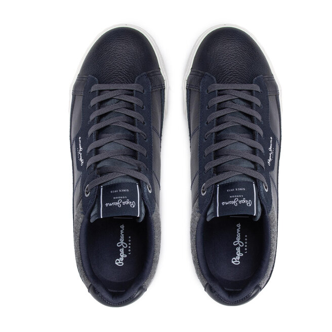 Sneakers Pepe Jeans Barry Smart PMS30881 Bleumarin | epantofi.ro