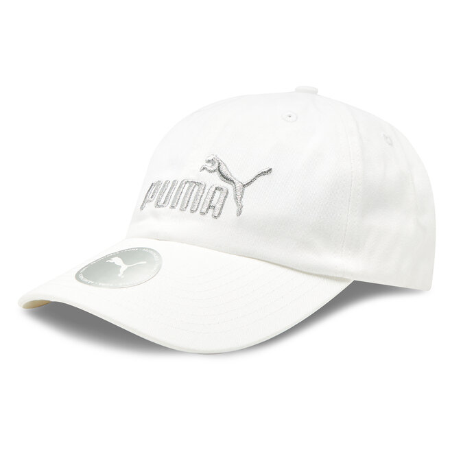 Cap Puma Essentials No.1 Cap 024357 White-Silver 07 | eschuhe.de