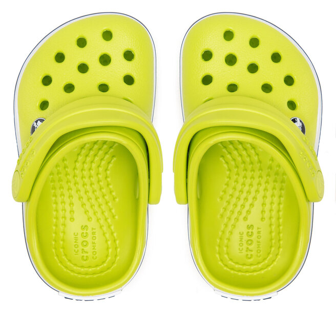 Παντόφλες Crocs Crocband Clog K 204537 Lime Punch | epapoutsia.gr