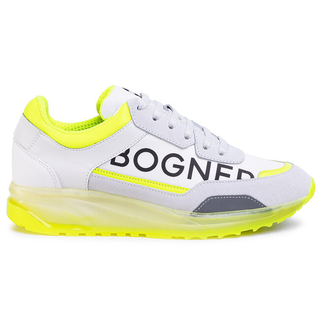 Sneakersy Bogner New York 12L 201-4952 White/Yellow 63 | eobuwie.com.pl
