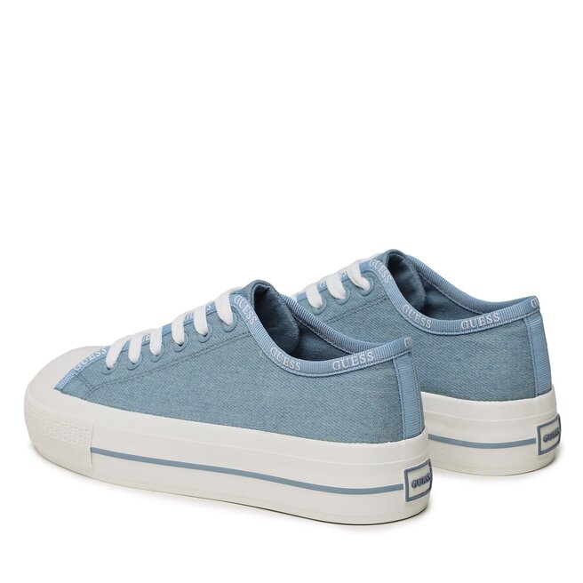 Sneakers aus Stoff Guess Emma FL6EMM DEN12 BLUE | eschuhe.de