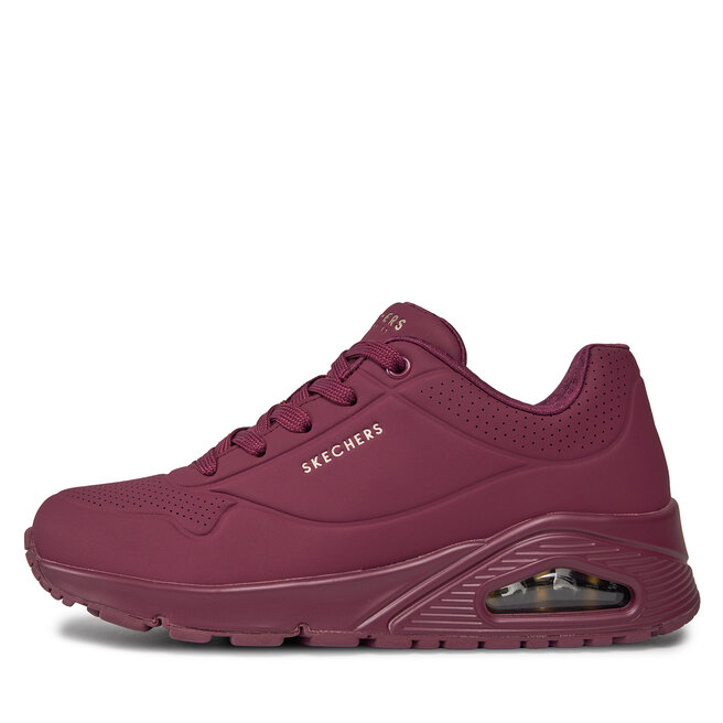 Sneakers Skechers Uno 73690 PLUM Pink | eschuhe.de