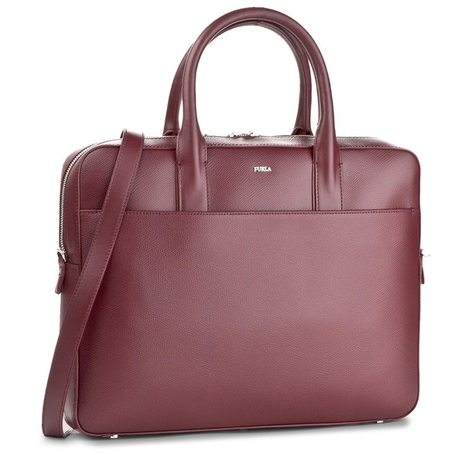 Porta PC Furla Marte 889574 B U290 ATT Bordeaux | escarpe.it